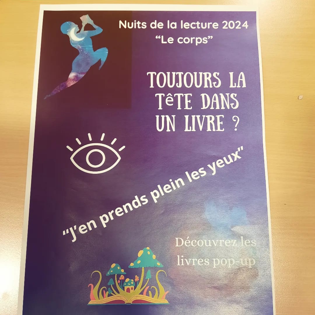 Autour des Nuits de la lecture : le corps à l’honneur. – Éducation ...